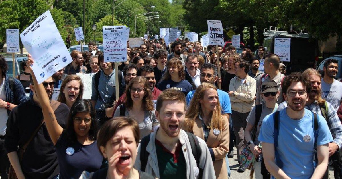 “We Are Workers”: U.S. Graduate Student Workers Fight for Union ...