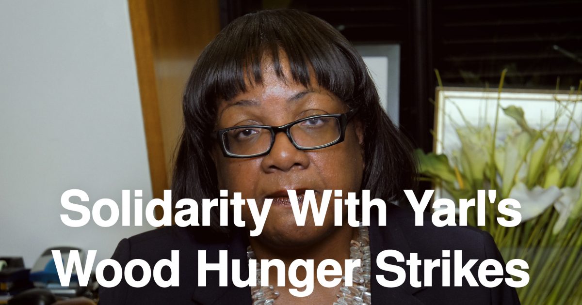 Solidarity With the Yarl’s Wood Hunger Strikers | Novara Media