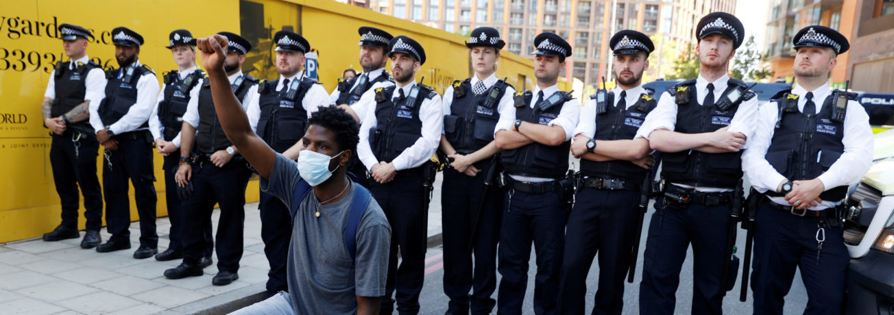 Policing Of Uk Blm Protests Was Institutionally Racist New Report