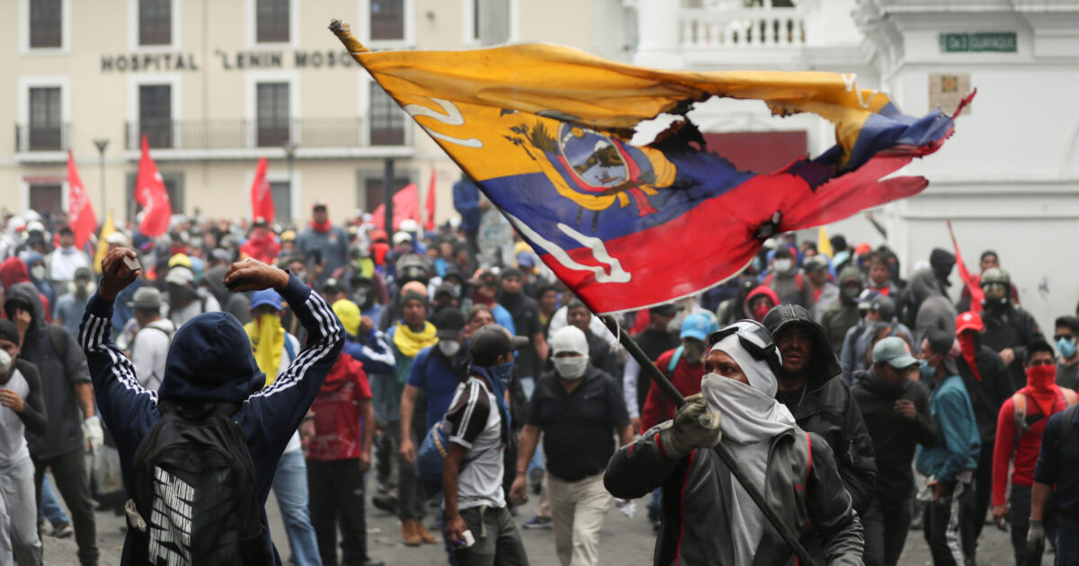 Ecuador’s Left and Indigenous Movement Are in Conflict – And the Right ...