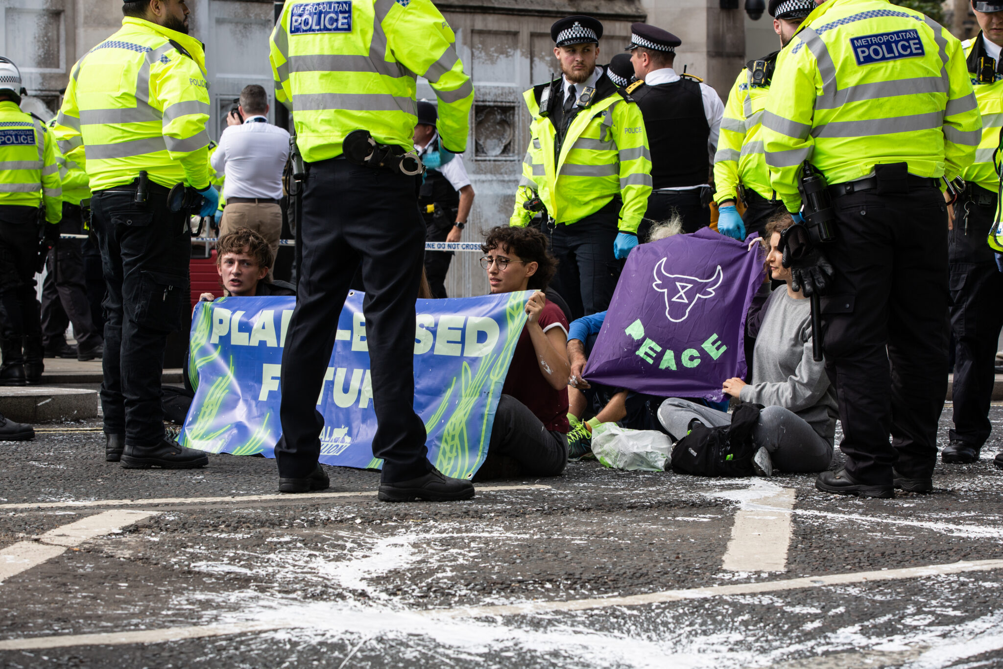 Animal Rebellion Activists on Why They’re Emptying Supermarkets of Milk ...