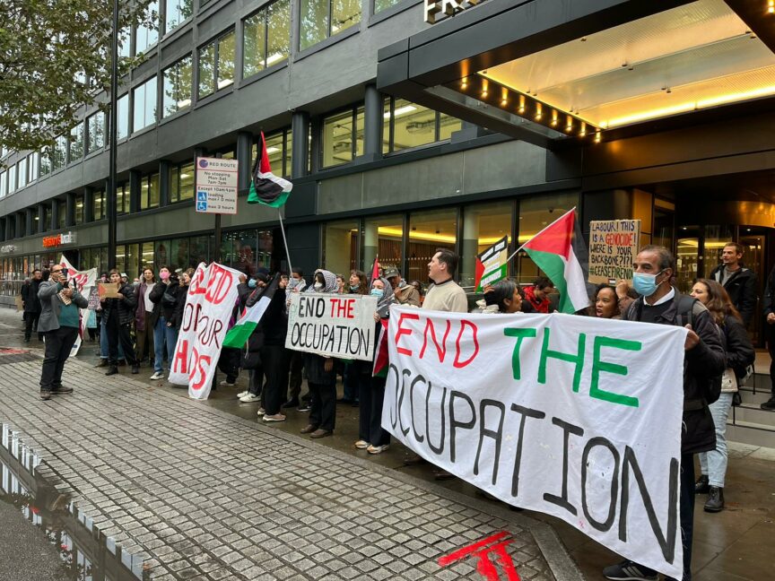 ‘Blood On Your Hands’: Labour Faces Protests Over Israel-Palestine ...