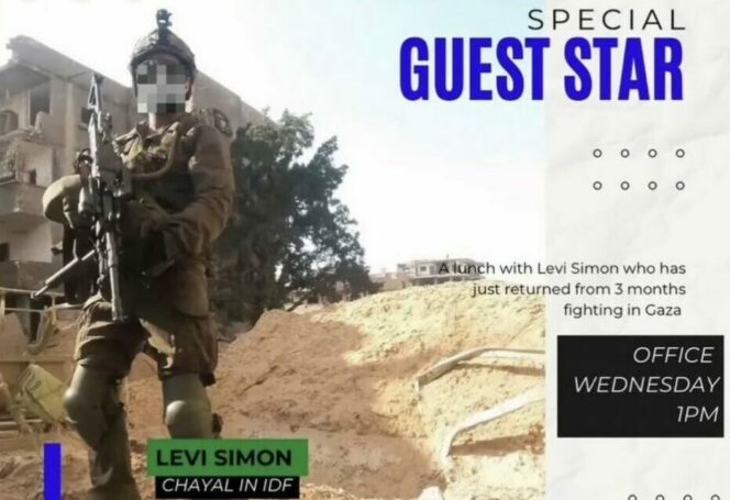 UK Charity Honours IDF Soldier Who Rummaged Through Gazan Women’s ...